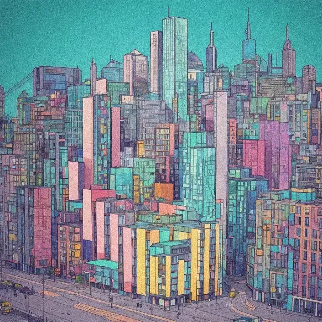 RGB Punks Raffle - Cityscapes | Liberoverse